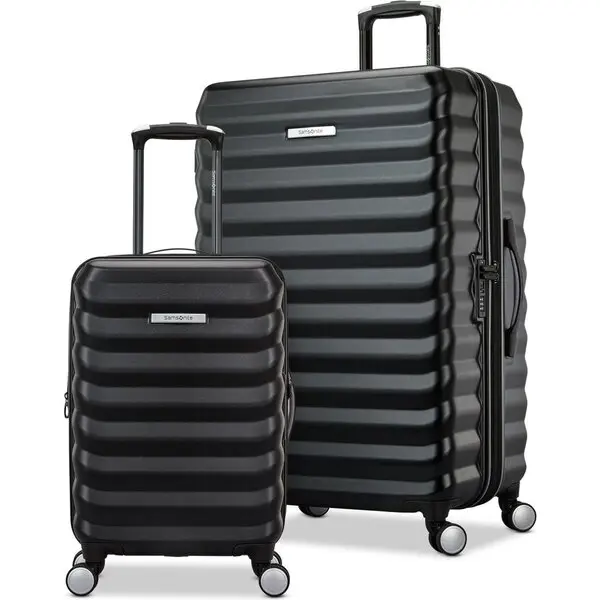 SAMSONITE Element Hardside Expandable Luggage Set - Alpine Black