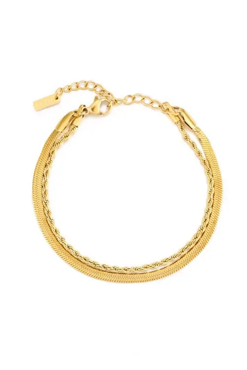 ATOLEA Ios Layered Bracelet