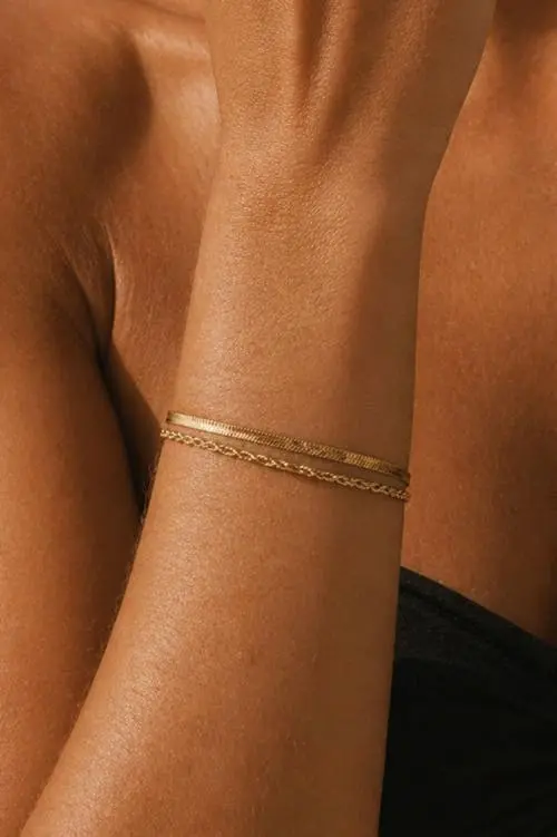 ATOLEA Ios Layered Bracelet