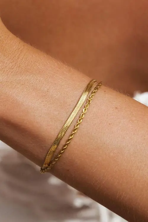 ATOLEA Ios Layered Bracelet