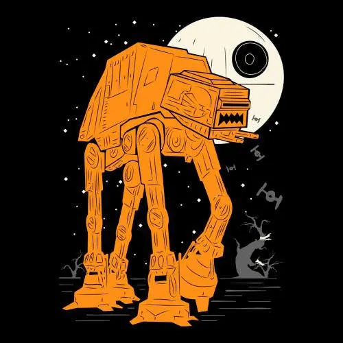 STAR WARS Halloween At Walker Full Moon Long Sleeve Shirt