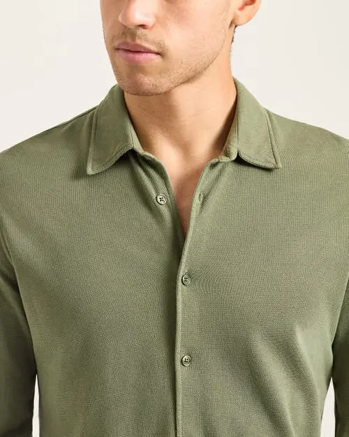 Orlebar Brown Giles Garment Dye Tailored-fit Shirt