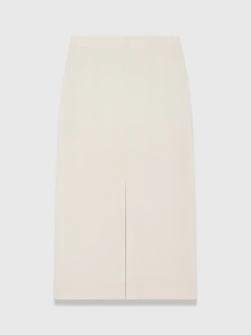 The Fold Clever Crepe Doppio Olena Pencil Skirt