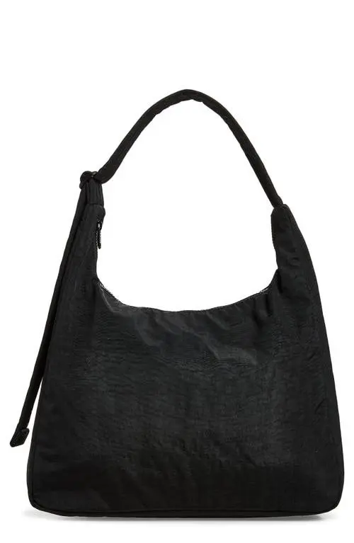 Baggu Recycled Nylon Shoulder Bag - Black