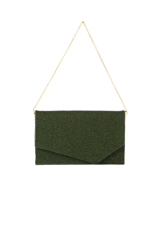 ESTHERA 1am Beads Envelope Bag