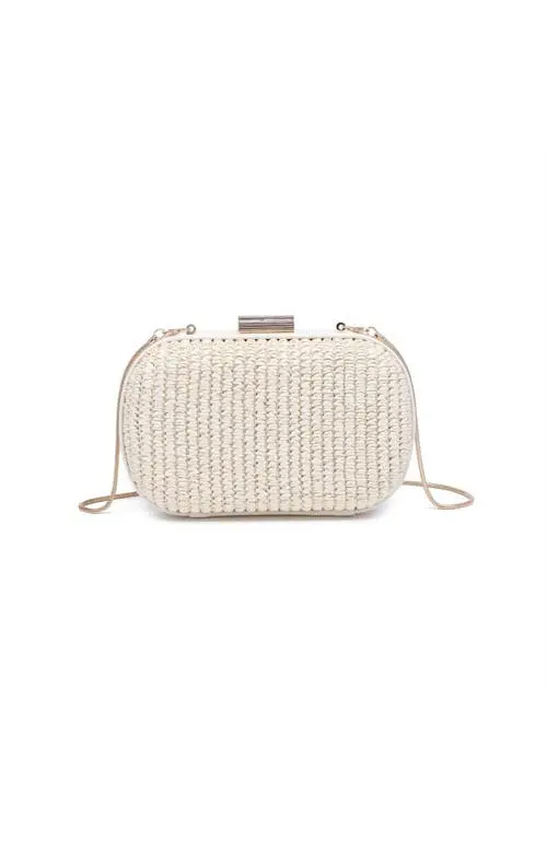 URBAN EXPRESSIONS Box Evening Bag - Ivory