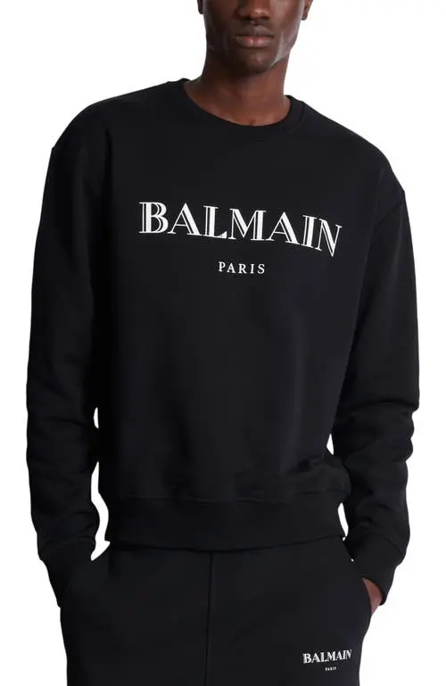 Balmain Printed Sweatshirt
