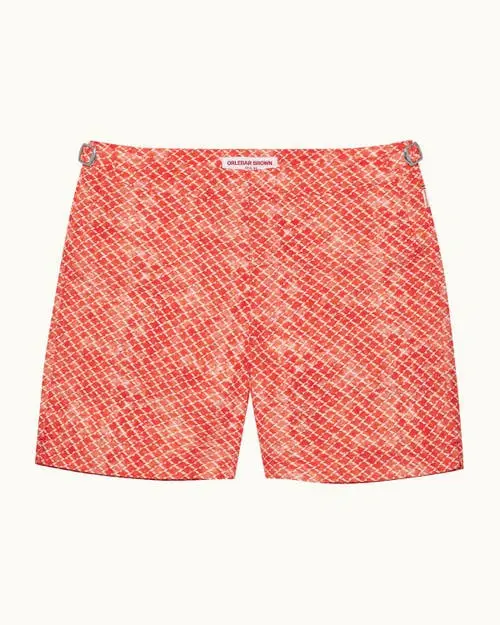 Orlebar Brown Bulldog Tailored-fit Swim Shorts - Summer Red