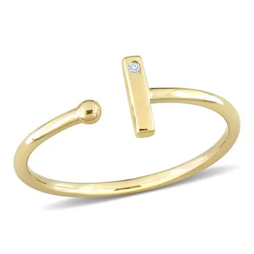 JULIANNA B. Diamond Initial Ring - I
