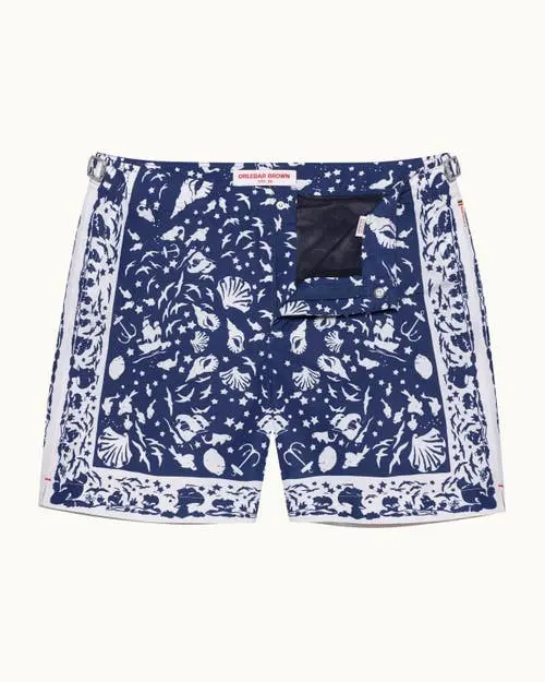 Orlebar Brown Bulldog Tailored-fit Swim Shorts - River Blue