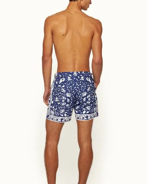 Orlebar Brown Bulldog Tailored-fit Swim Shorts - River Blue