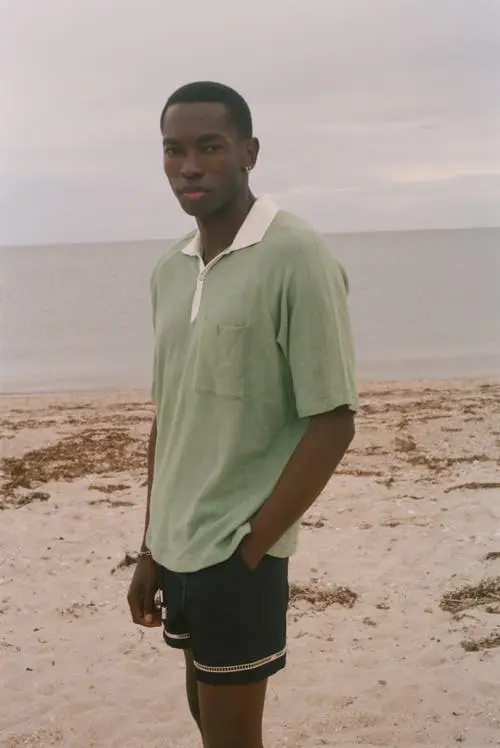 TOMBOLO Raglan Terry Polo