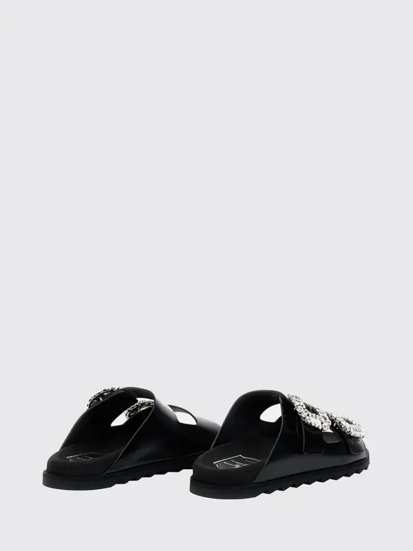 ROGER VIVIER Slidy Leather Sandal