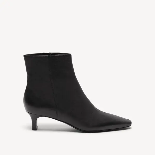 Theory Ainslie Leather Bootie