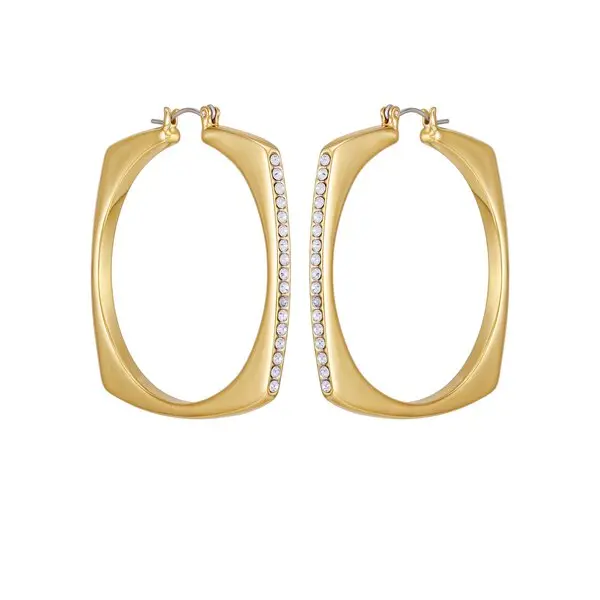 Vince Camuto Large Square Hoop Earrings