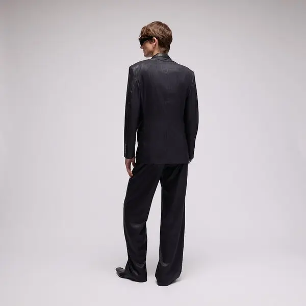 Gucci Pinstriped Wool Blend Pants