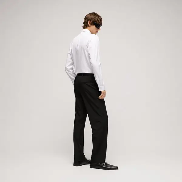 Gucci Piece Dyed Cotton Poplin Shirt