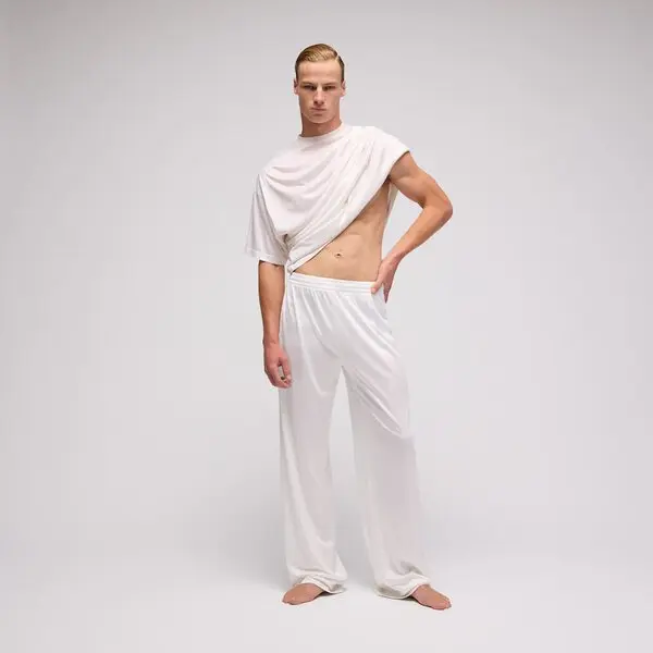 Gucci Light Silk Jersey Sportswear Pants