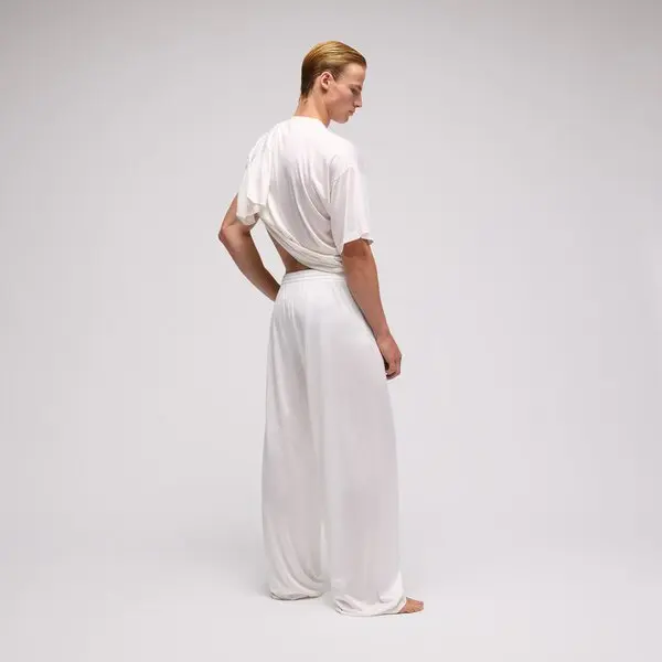 Gucci Light Silk Jersey Sportswear Pants