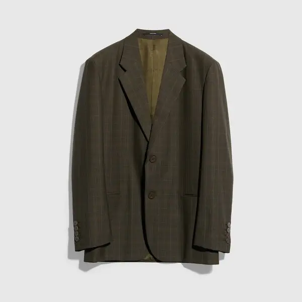 Gucci Prince Of Wales Wool Jacket