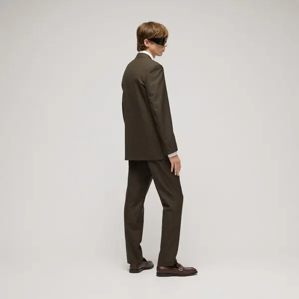 Gucci Prince Of Wales Wool Jacket