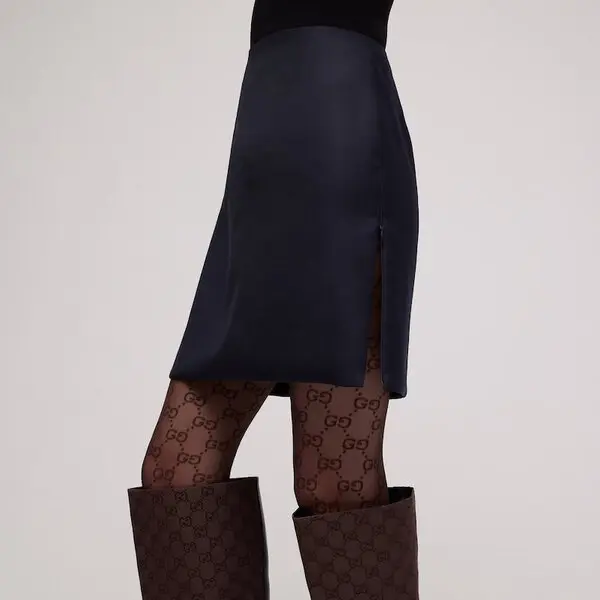Gucci Gg Stretch Nylon Tights