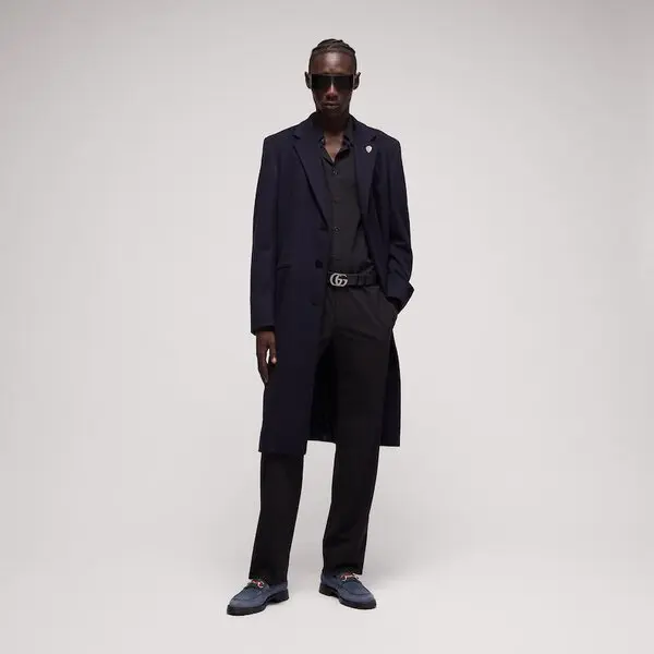 Gucci Loafer With Horsebit And Lug Sole Suede