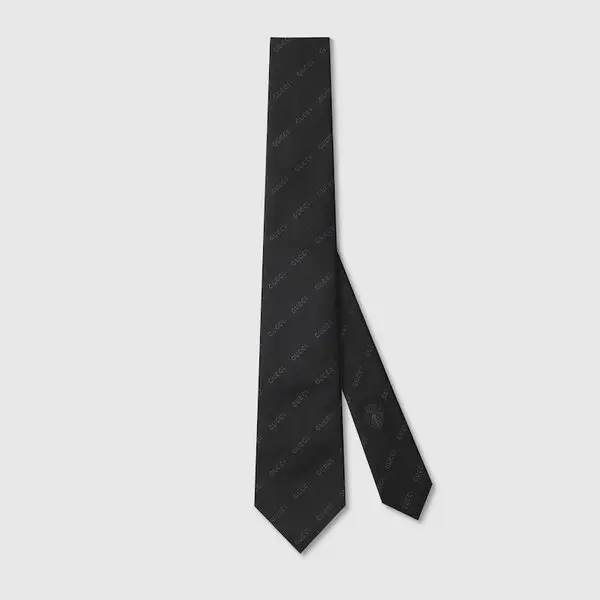 Gucci Silk Jacquard Tie