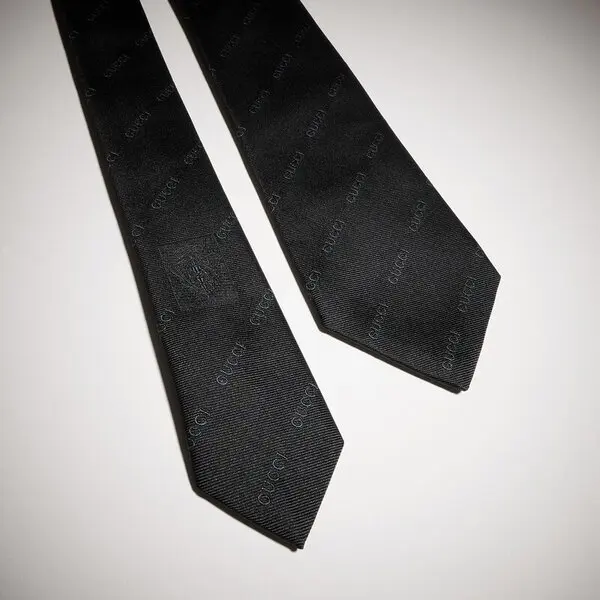Gucci Silk Jacquard Tie