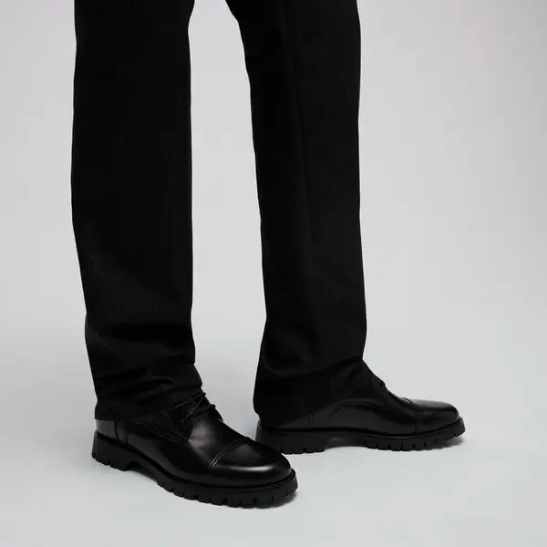 Gucci Lace-up Ankle Boot With Web Leather