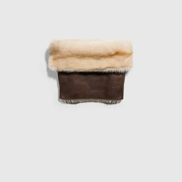 Gucci Shearling Cape Ready-to-wear - Brown