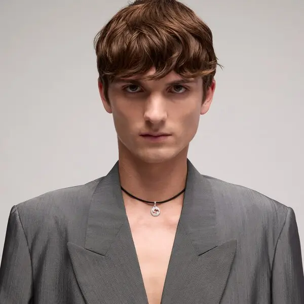 Gucci Interlocking Magnetic Cord Necklace