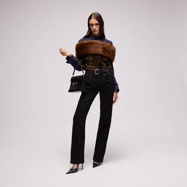 Gucci Cotton Denim Pants With Soft Coating
