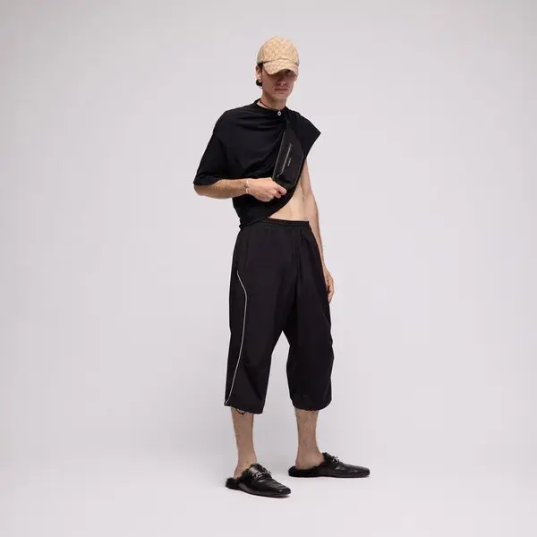 Gucci Cotton Nylon Bermuda With Embroidery