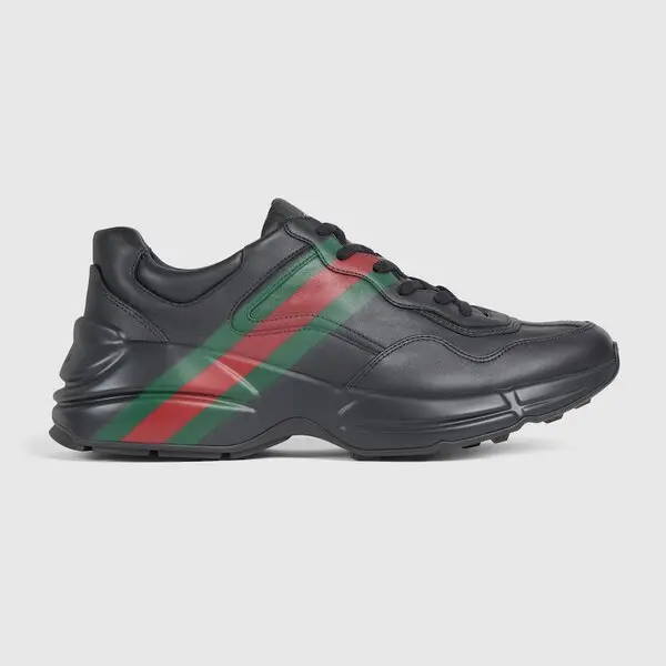 Gucci Rhyton Leather Sneaker