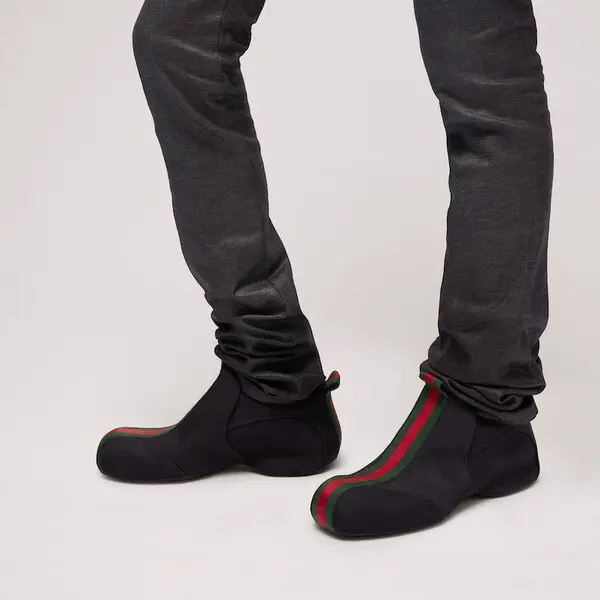 Gucci Drip Mid-high Top Sneaker - Black