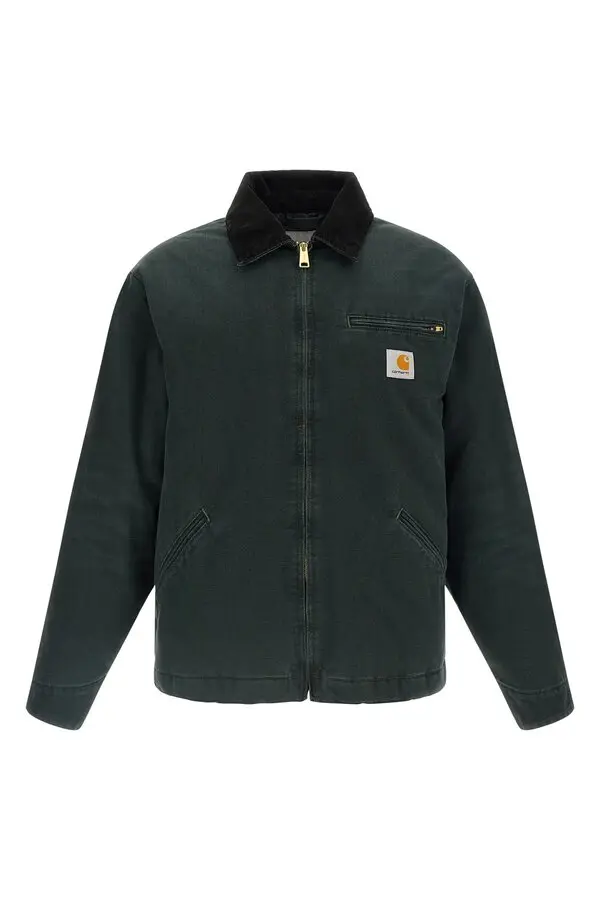 Carhartt Work In Progress Dearborn Organic Cotton Canvas Jacket - Green