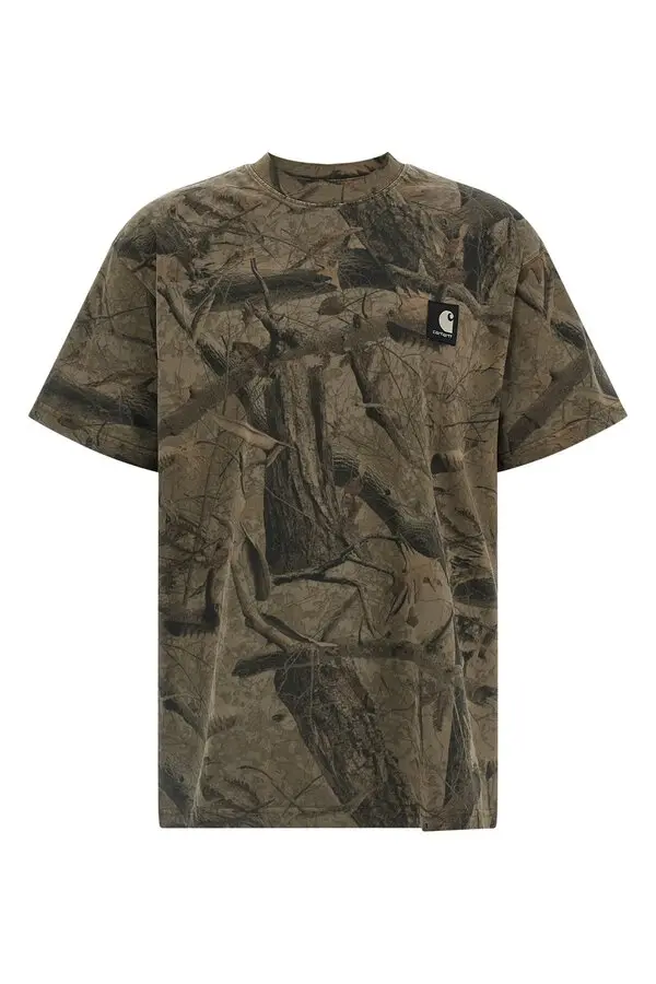 Carhartt Work In Progress Feather Tree' Print T-shirt