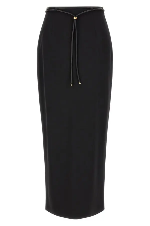 Agnona Skirt With Drawstring Belt