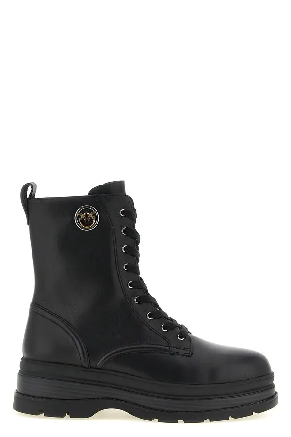 Pinko Eva 05' Lace-up Ankle Boots