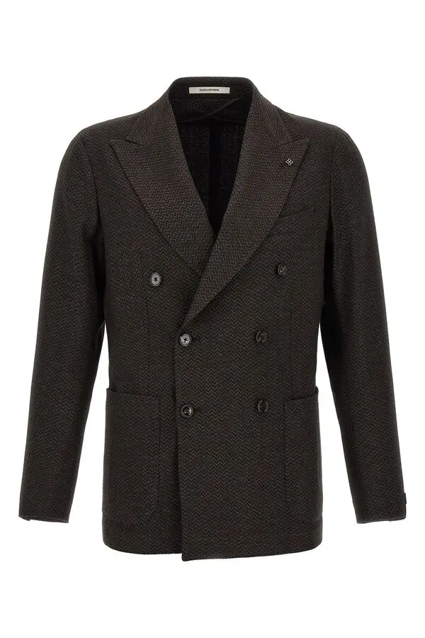 Tagliatore Montecarlo' Blazer - Brown