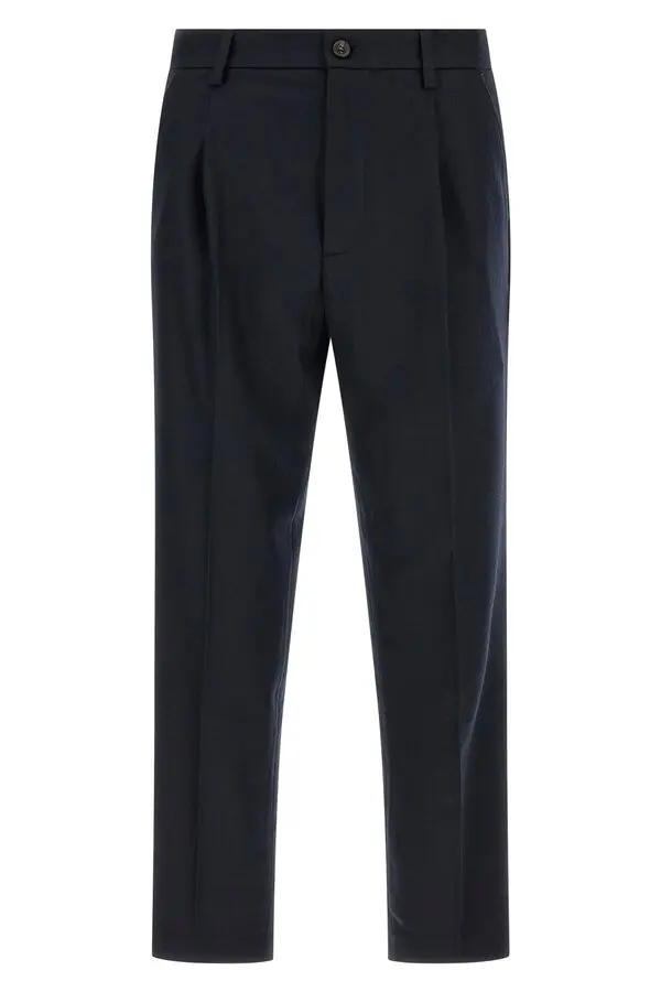 DEPARTMENT 5 Gin' Pants With Pleats - Blue
