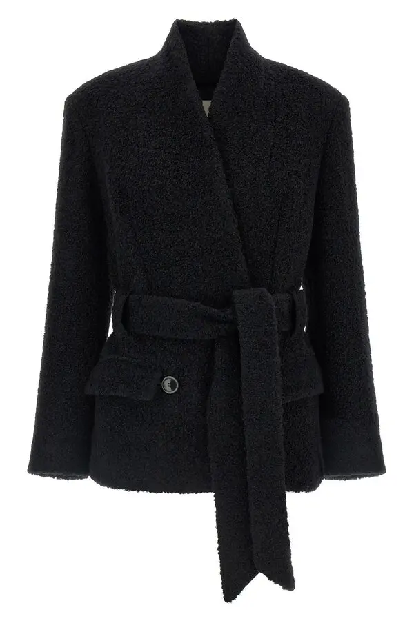 Isabel Marant Étoile Syndra' Belted Blazer - Black