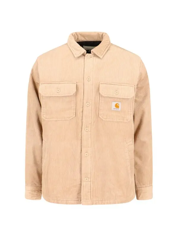 Carhartt Work In Progress Shirt Jacket "whitsome - Beige