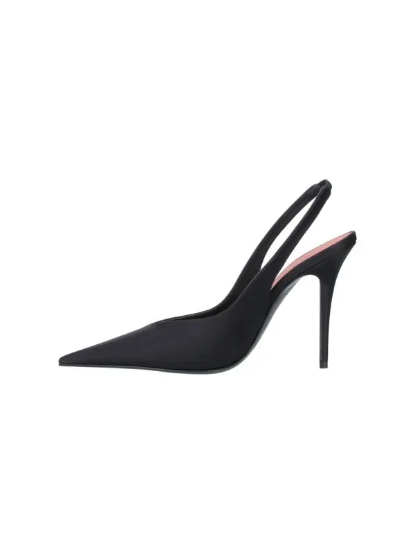 Amina Muaddi Anok 105 Pumps - Black