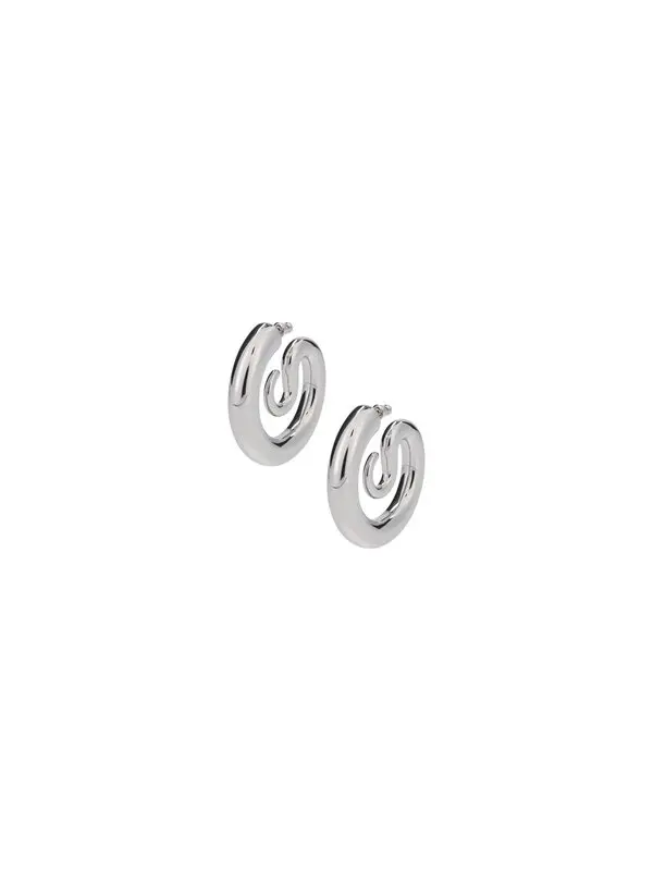 PANCONESI Serpent Earrings - Silver