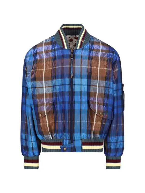 VIVIENNE WESTWOOD Reversible Bomber Jacket "bernardo - Multi
