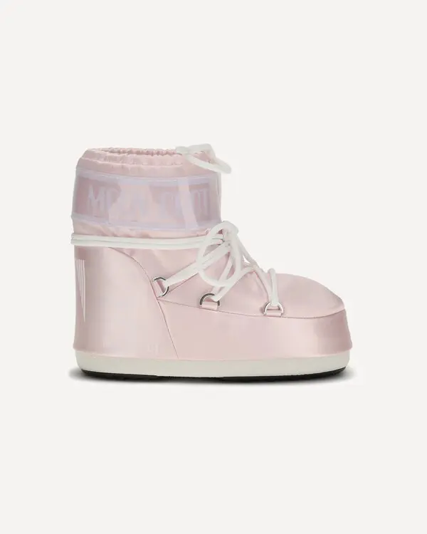 Moon Boot Icon Low Pearly Ankle Boots - Pink