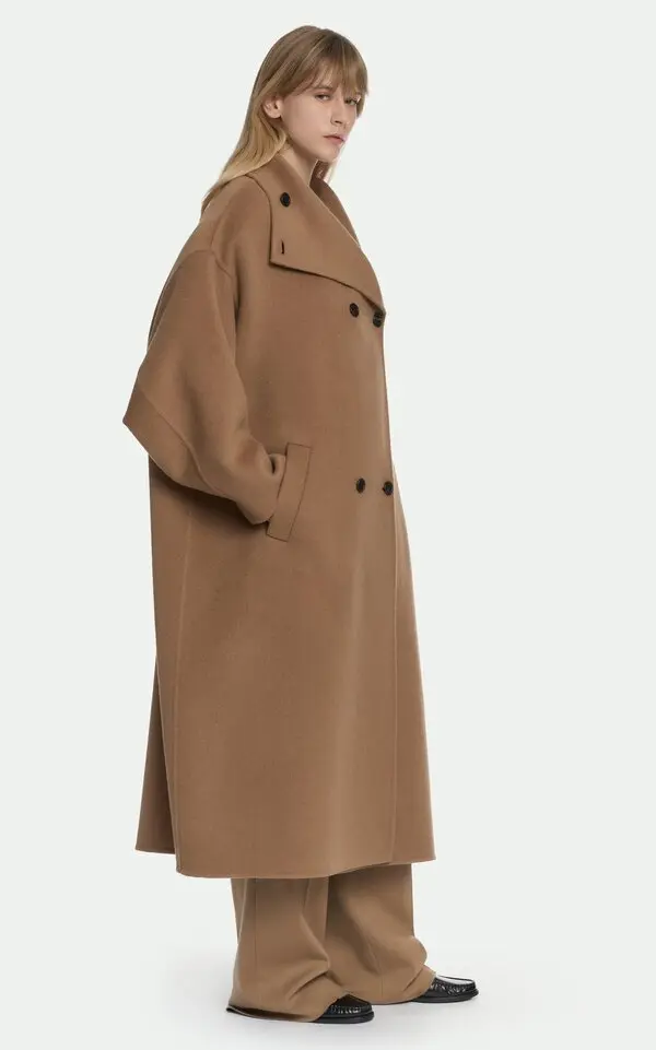 Malo Luxury Cashmere Double-breasted Coat
