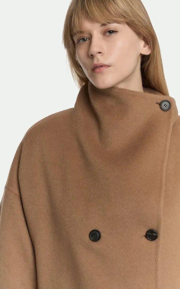 Malo Luxury Cashmere Double-breasted Coat